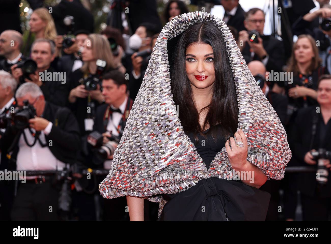 Aishwarya Rai Bachchan poses for photographers upon arrival at the ...