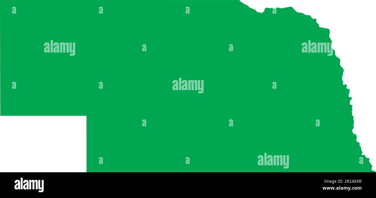 Nebraska contour Stock Vector Images - Alamy