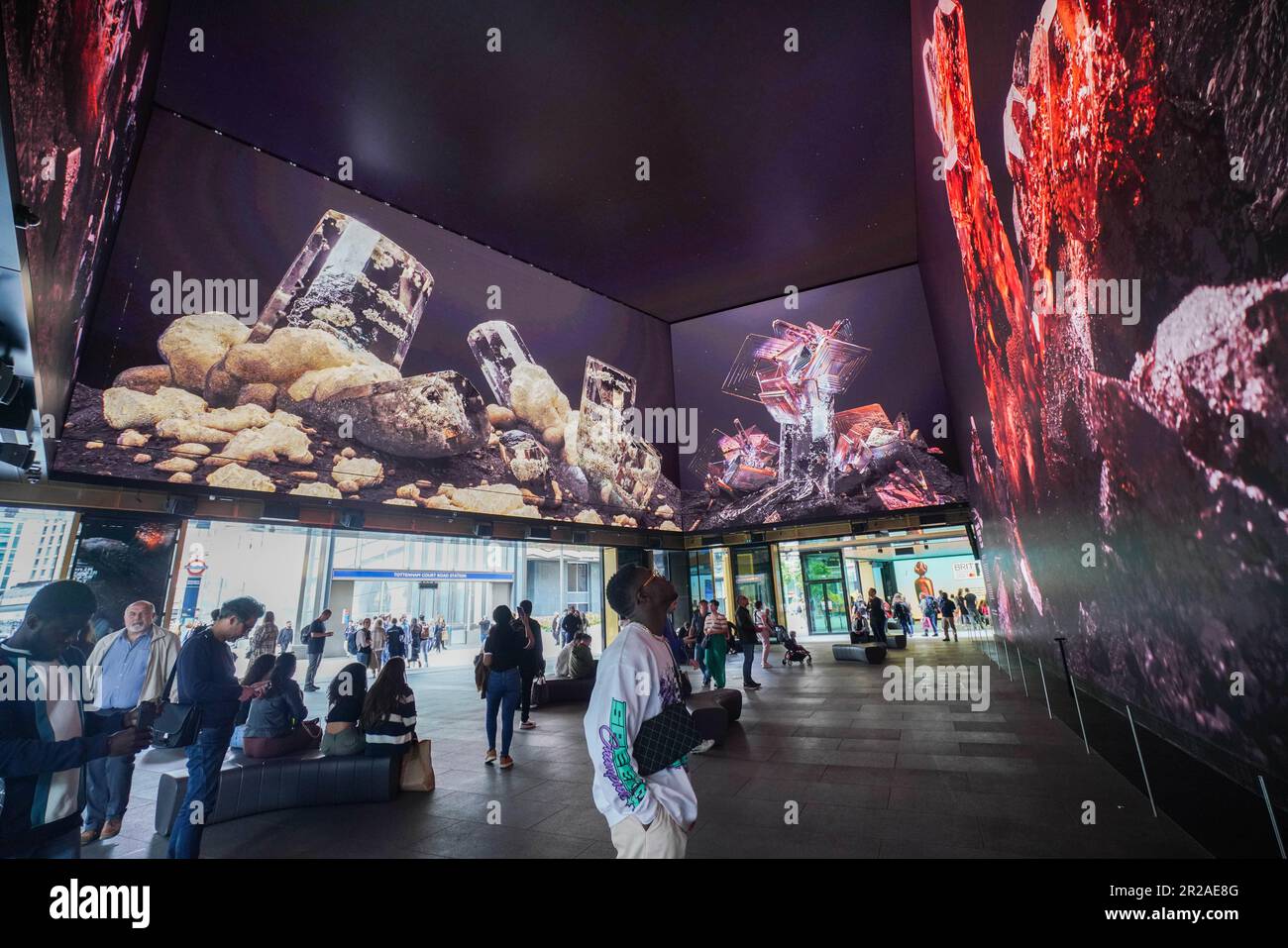 London UK. 18 May 2023 .A visual installation Waiting To Be Found in 3D ...