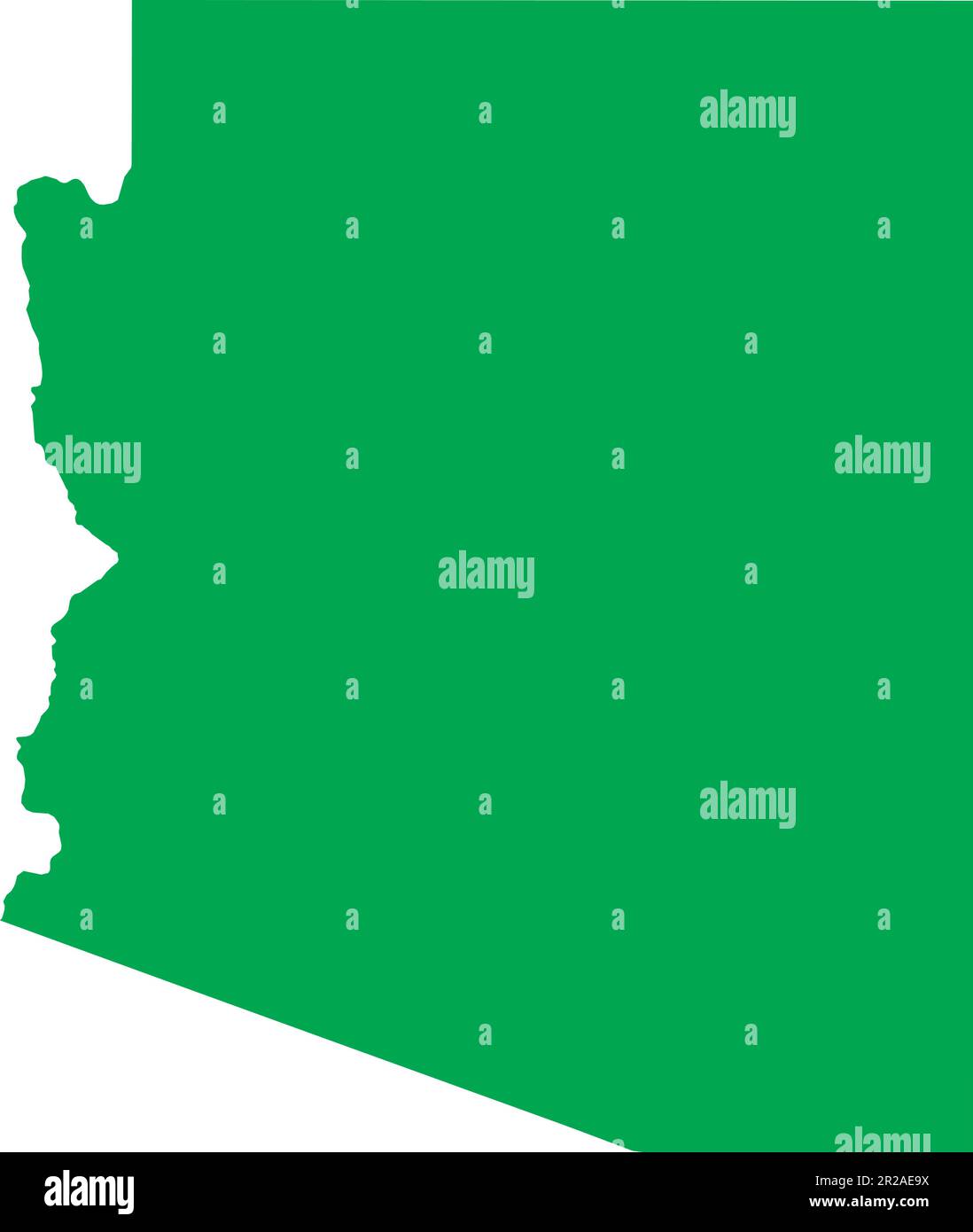 Arizona road map hi-res stock photography and images - Alamy