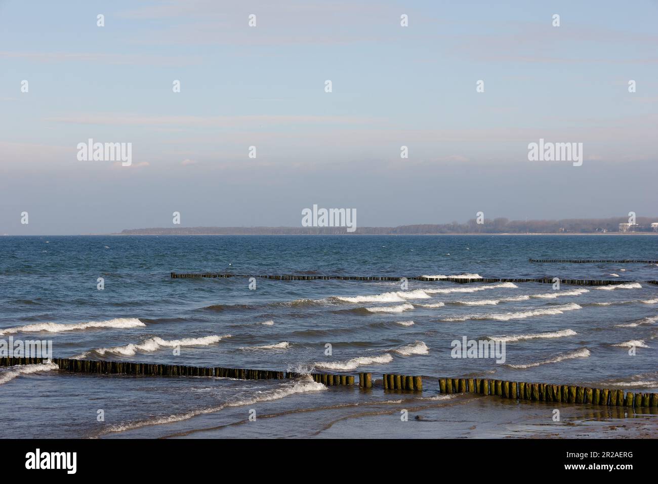 German Baltic Sea coast line at spring time Stock Photo - Alamy