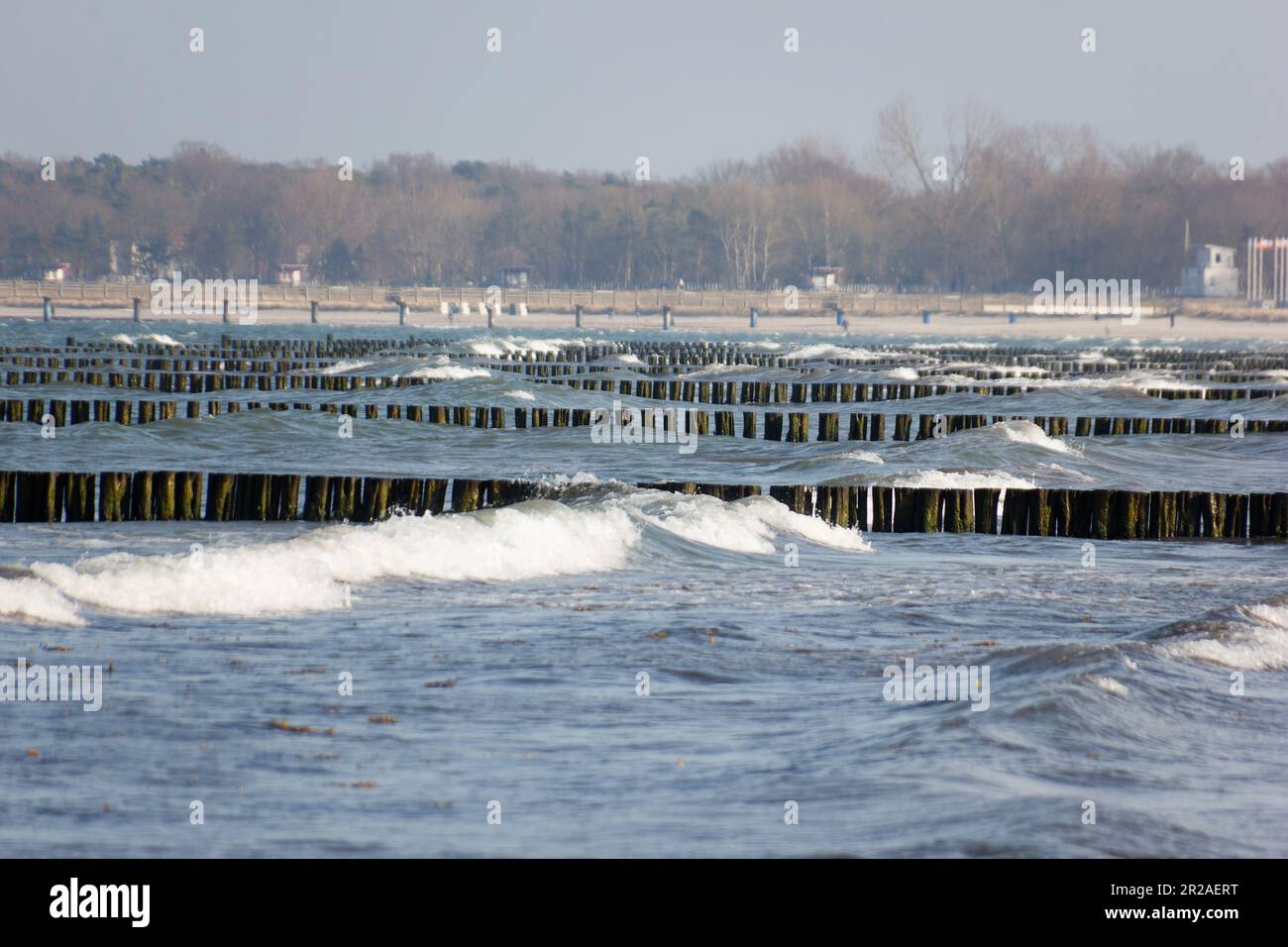 German Baltic Sea coast line at spring time Stock Photo - Alamy