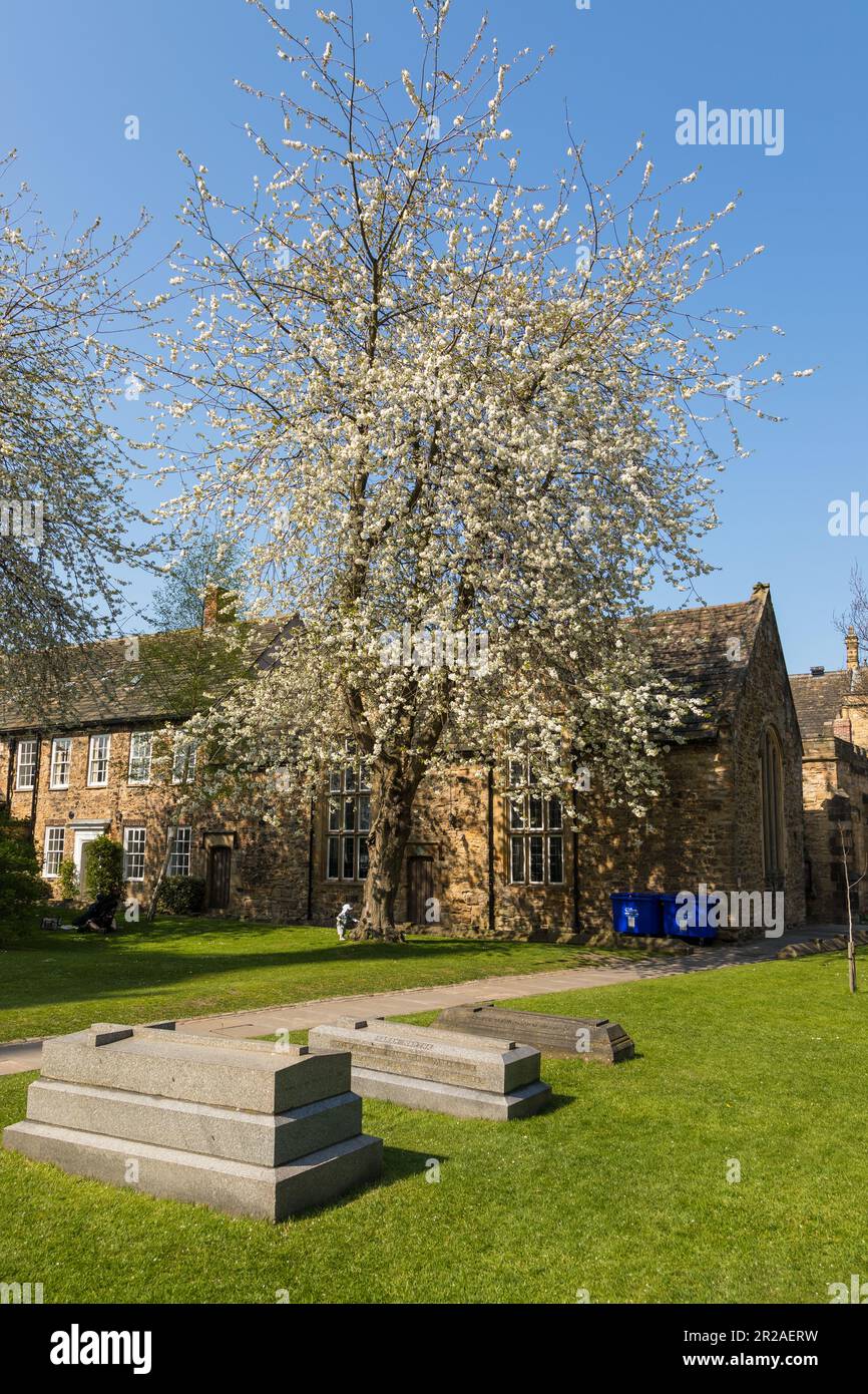 Durham, North East England, UK - 22 April 2019: Buildings of University ...