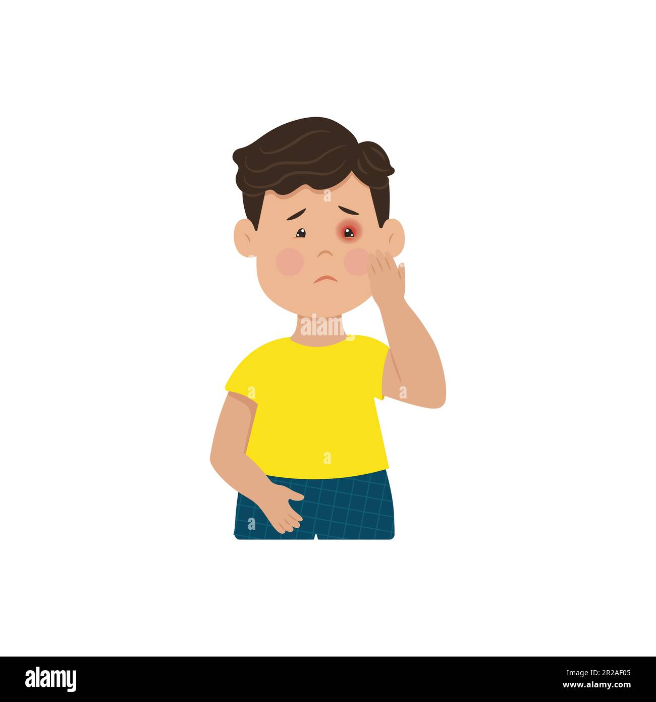 Inflammation of the eye, Conjunctivitis in children. Viral and ...