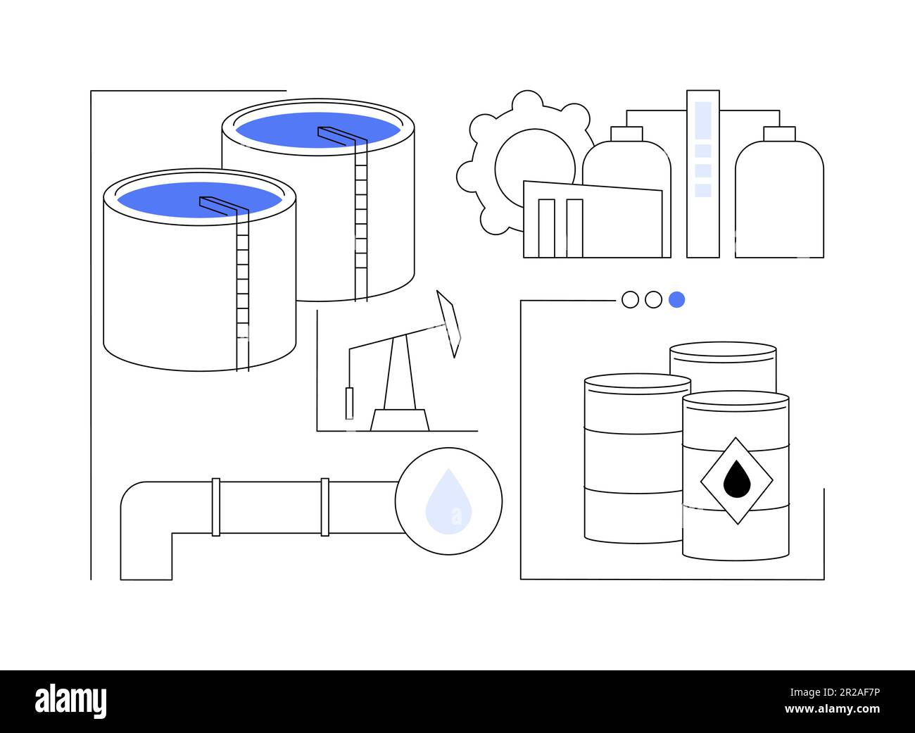 Crude oil abstract concept vector illustration Stock Vector Image & Art ...