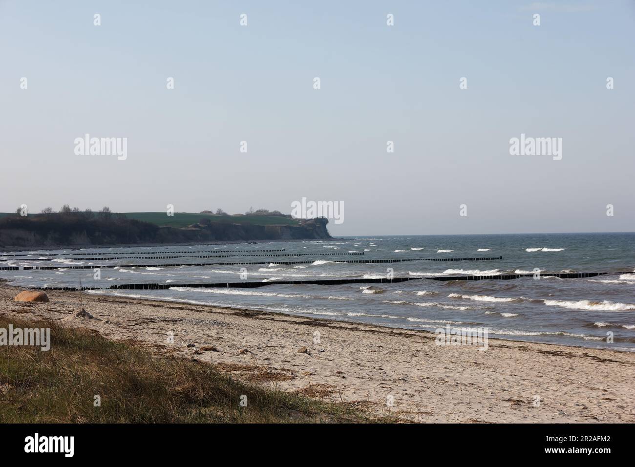 German Baltic Sea coast line at spring time Stock Photo - Alamy
