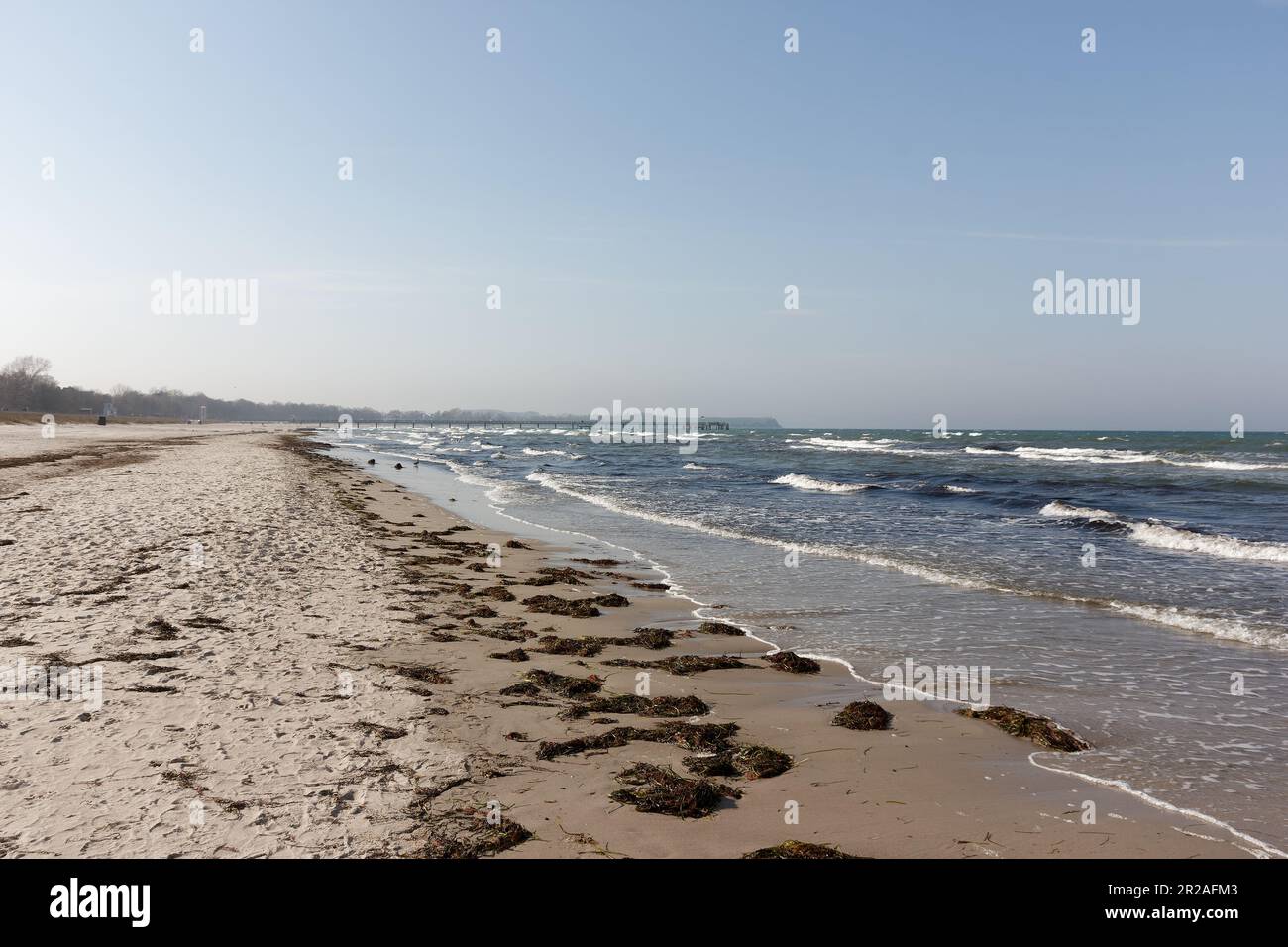 German Baltic Sea coast line at spring time Stock Photo - Alamy