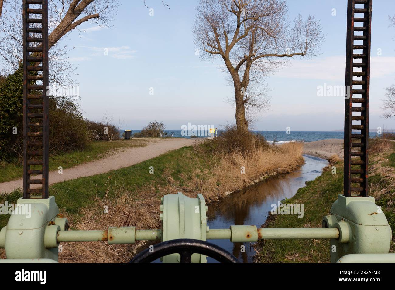 German Baltic Sea coast line at spring time Stock Photo - Alamy