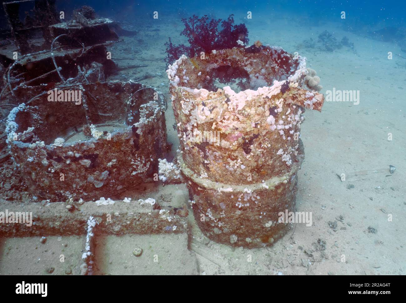 The wreck of the Million Hope near Nabq, Sharm el Sheikh, Egypt Stock ...