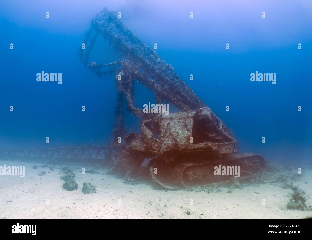 The wreck of the Million Hope near Nabq, Sharm el Sheikh, Egypt Stock ...