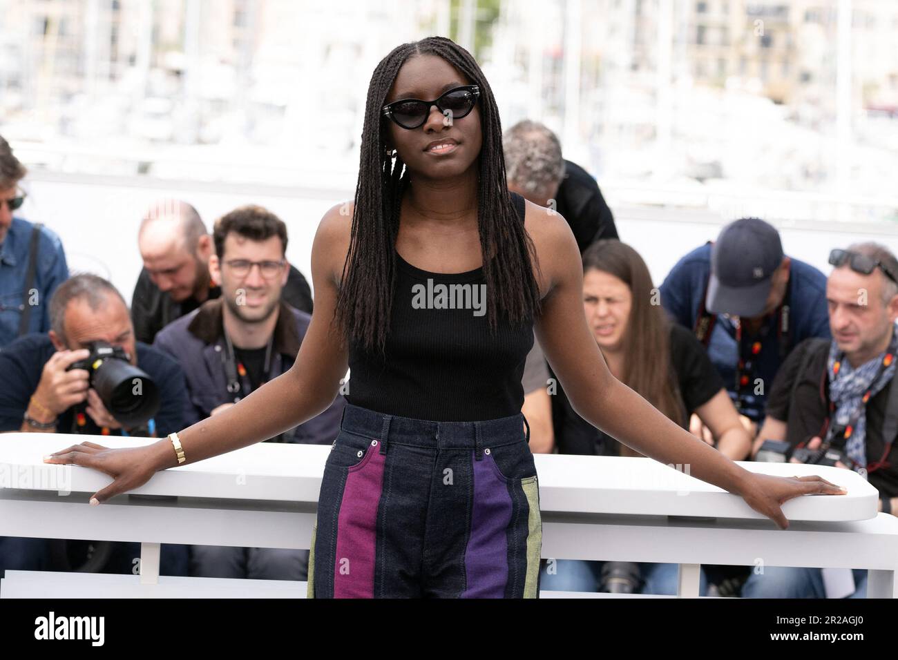 Cannes, France. 18th May, 2023. Suzy Bemba attends the Le Retour ...