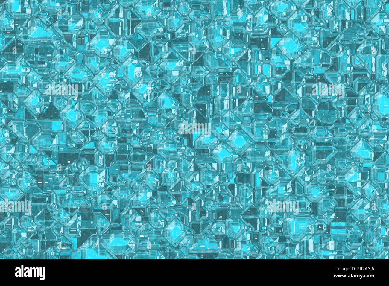 design light blue computer crystalline pattern digital graphics ...