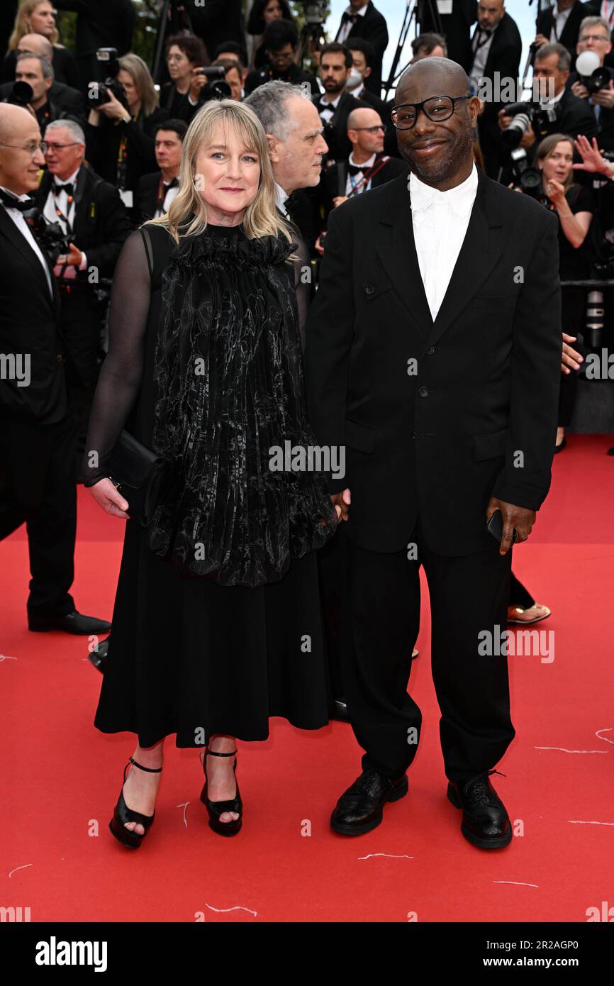 Bianca Stigter and Steve McQueen attending the Indiana Jones and the ...