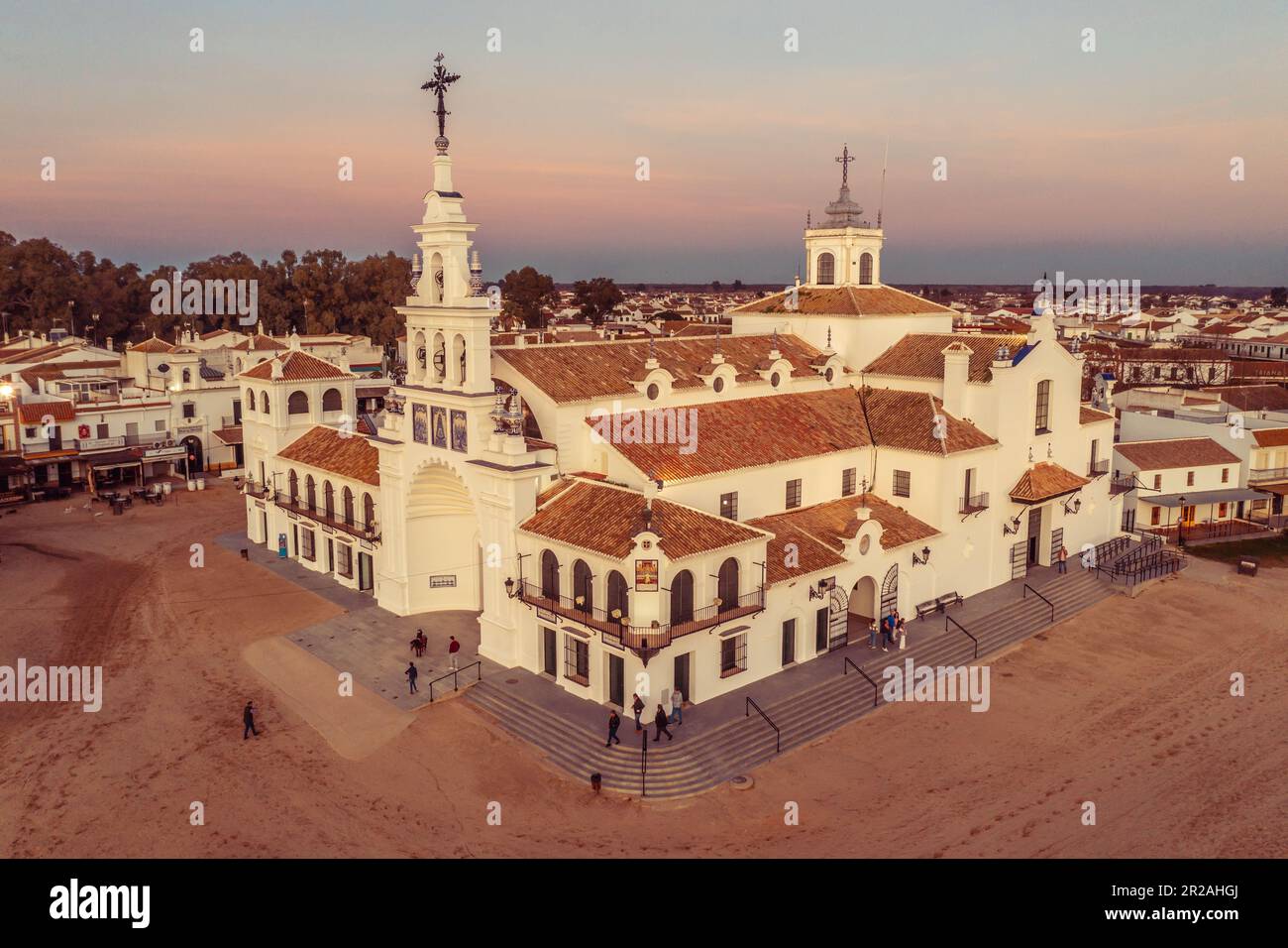 Sanctuary of the Ermita del Rocío one of the most important religious ...