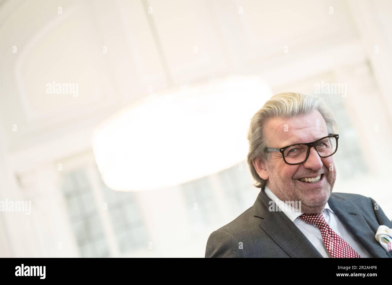 Stuttgart, Germany. 17th May, 2023. Stefan Wolf, President of the ...