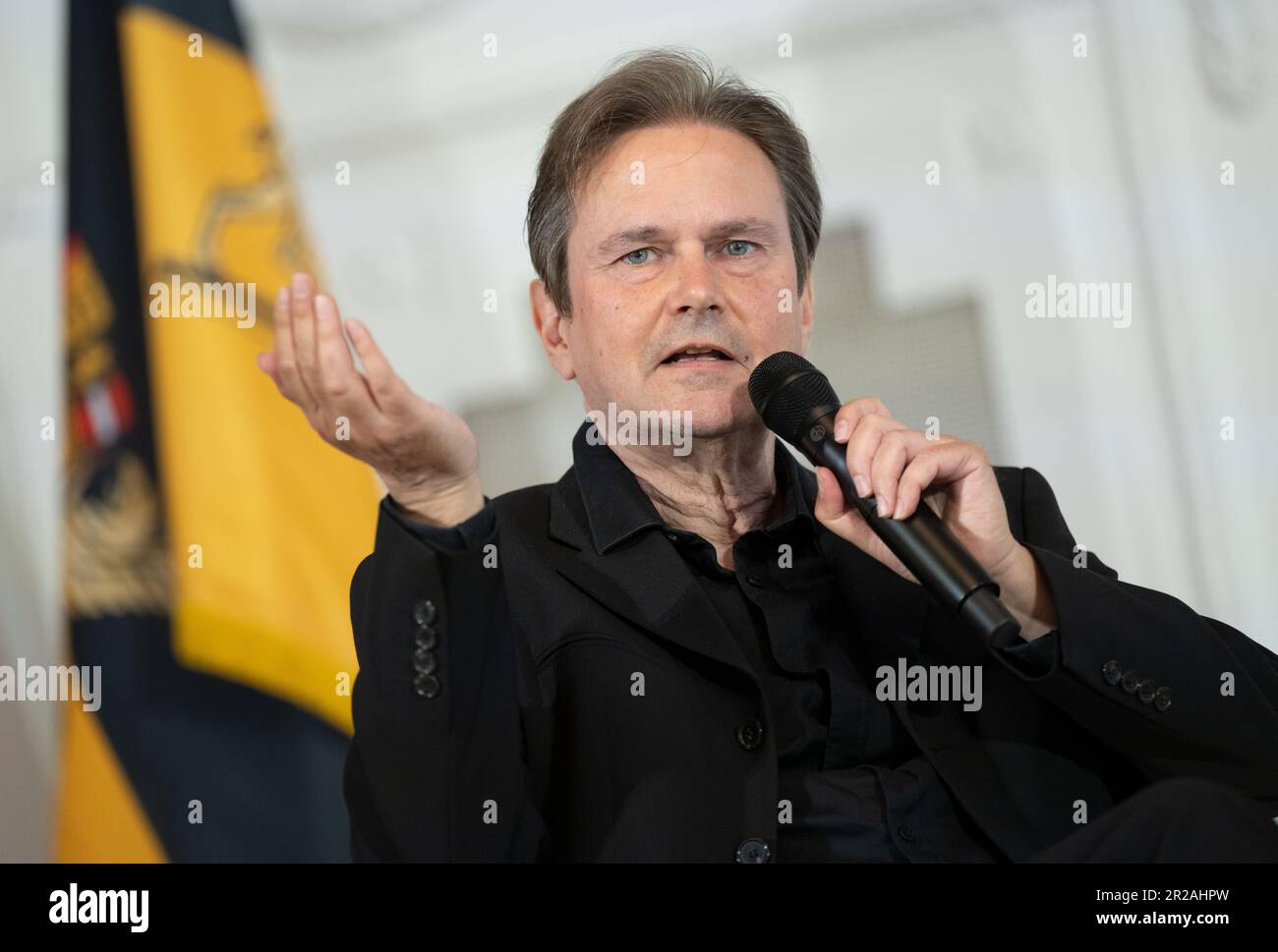 Stuttgart, Germany. 17th May, 2023. Peter Unfried, chief reporter of ...