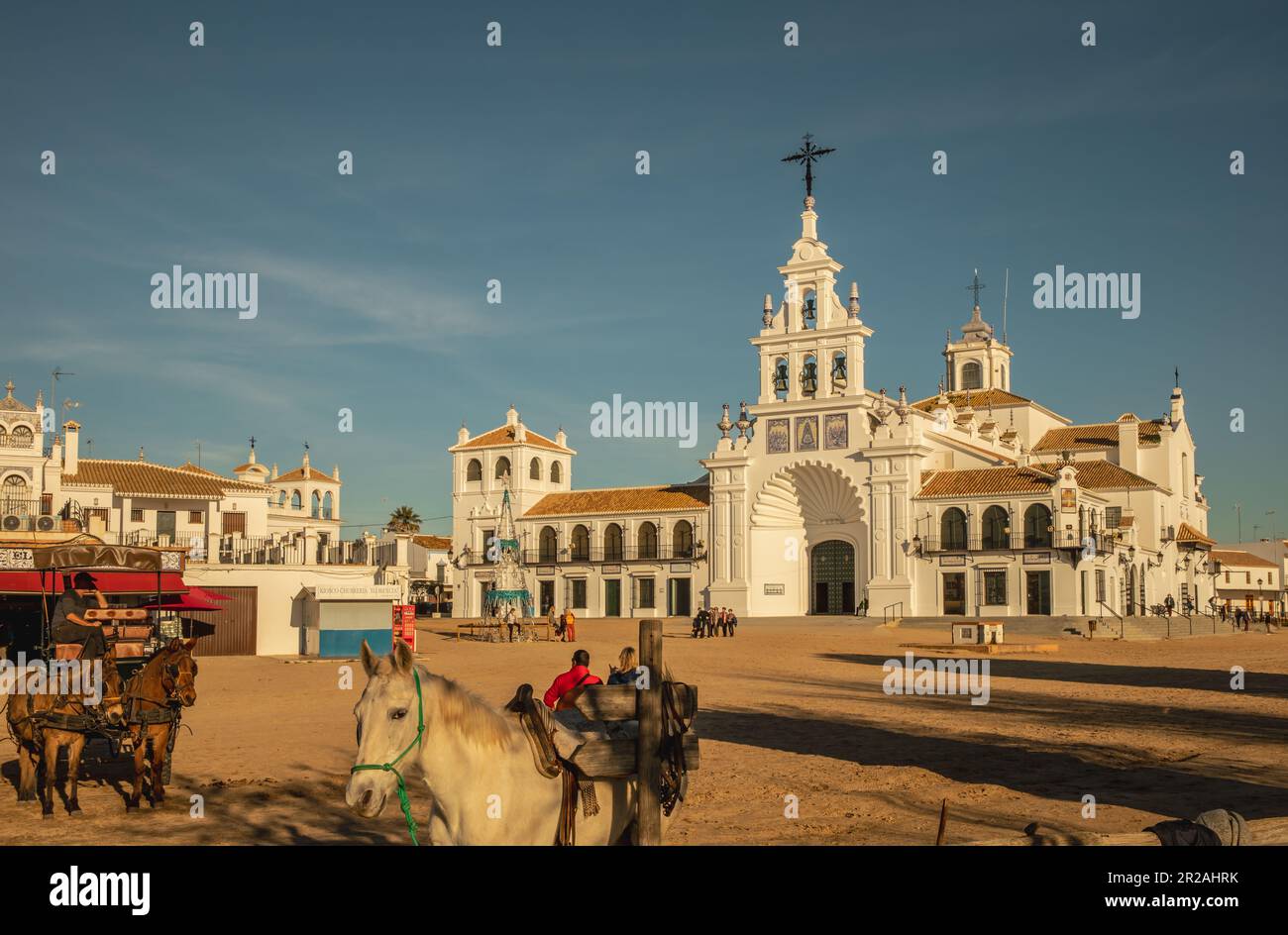 Sanctuary of the Ermita del Rocío one of the most important religious ...