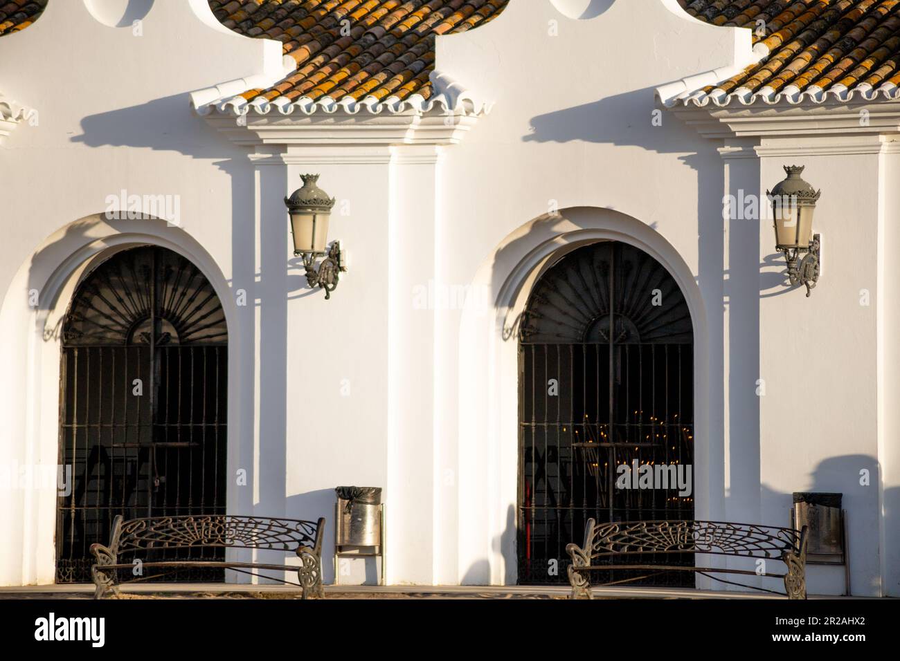 detail view of the Votive Chapel Our Lady of El Rocío one of the most ...
