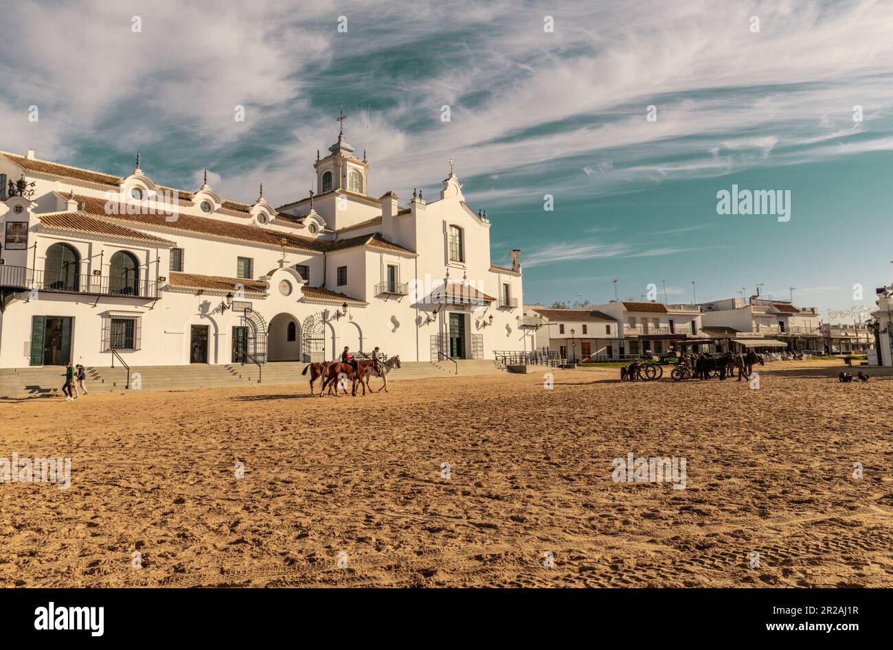 Sanctuary of the Ermita del Rocío one of the most important religious ...