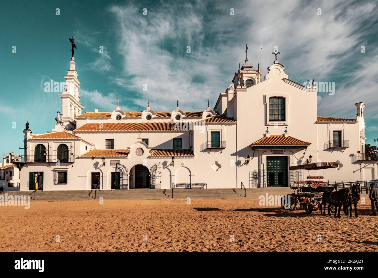 Sanctuary of the Ermita del Rocío one of the most important religious ...