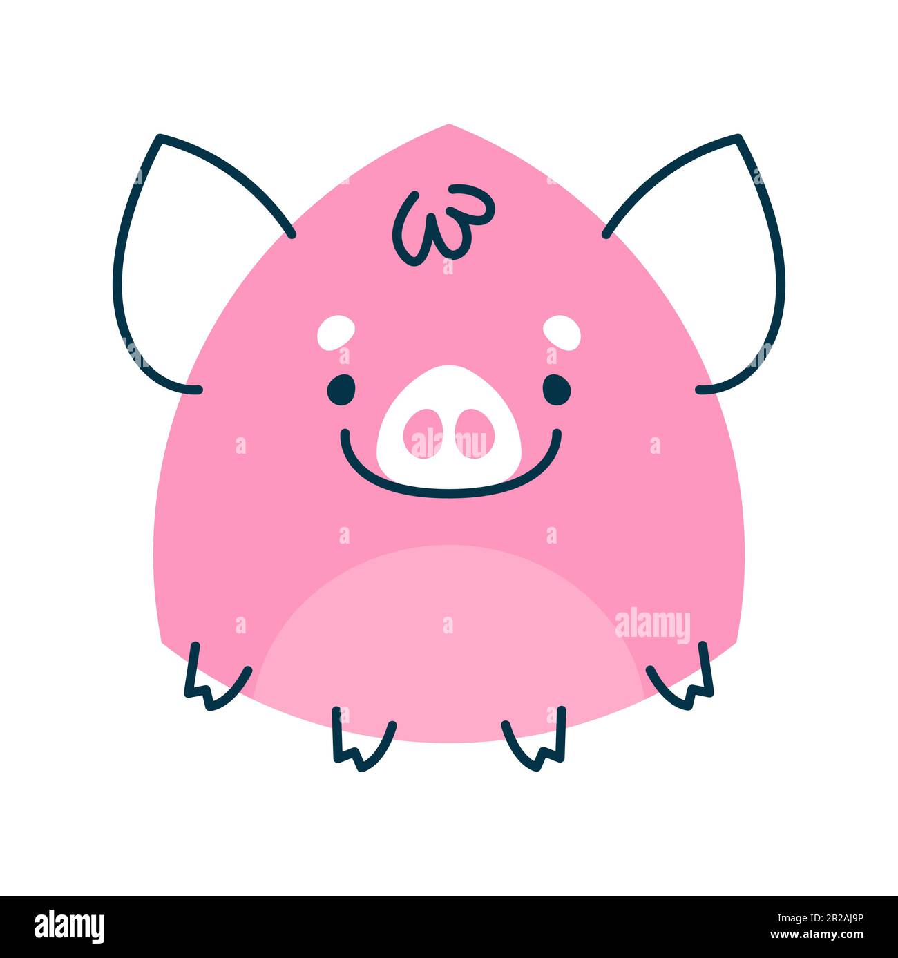 Baby bacon Stock Vector Images - Alamy