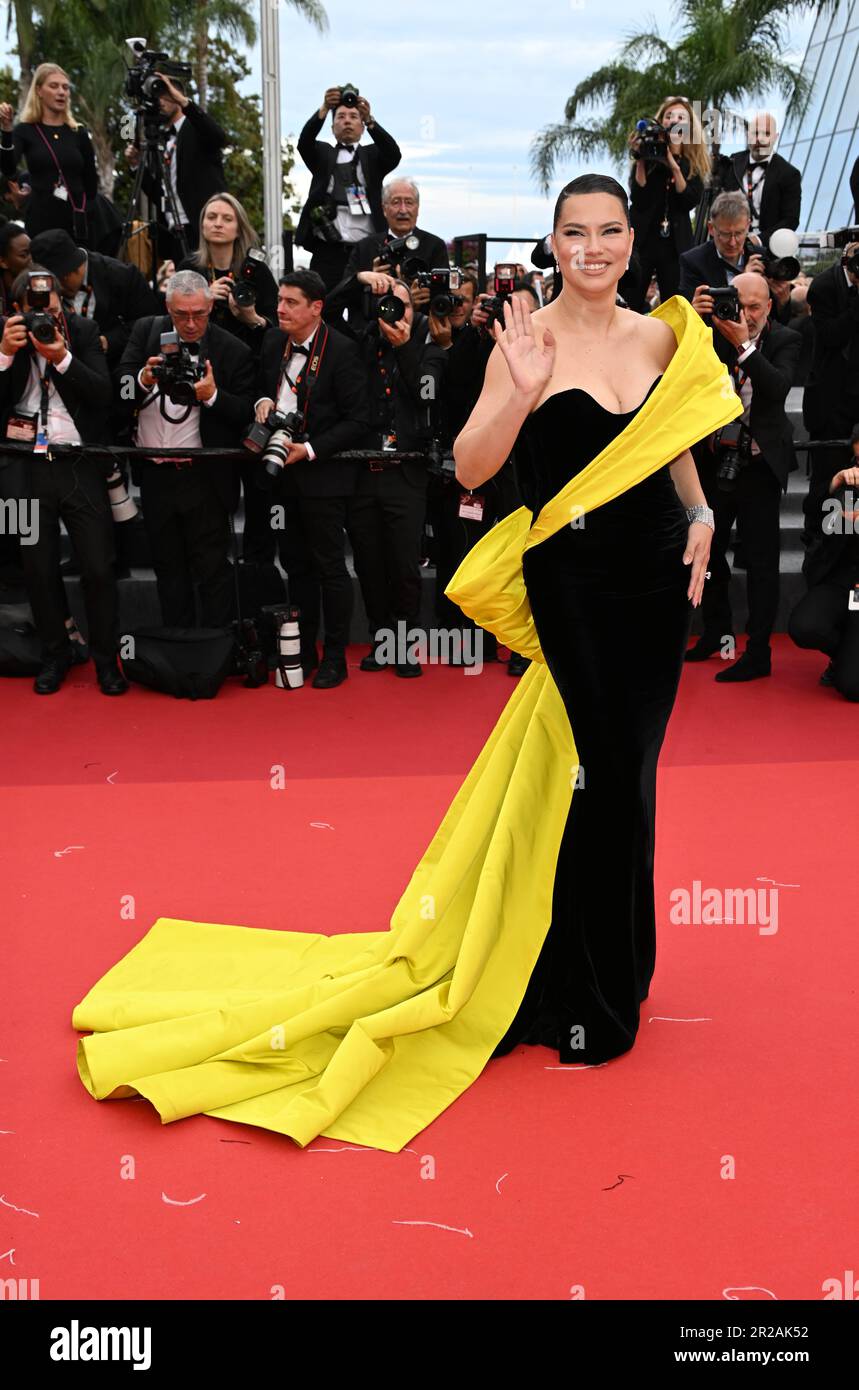 Adriana Lima attending the Indiana Jones and the Dial of Destiny ...