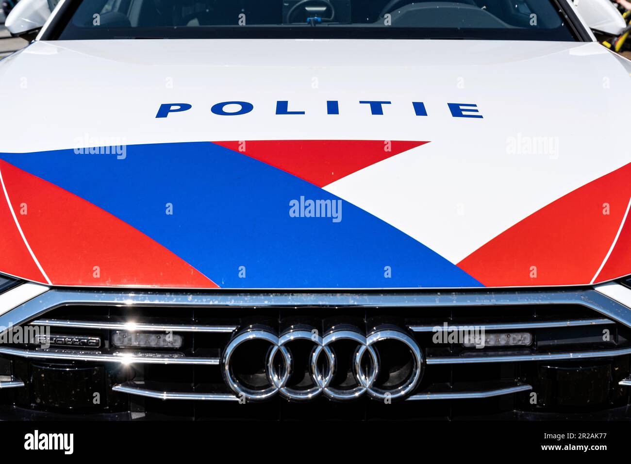 front of a Dutch Police Audi A6 Stock Photo - Alamy