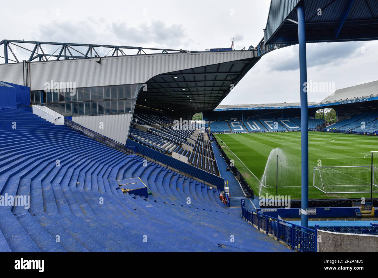 Hillsborough stadium pitch view hi-res stock photography and images - Alamy