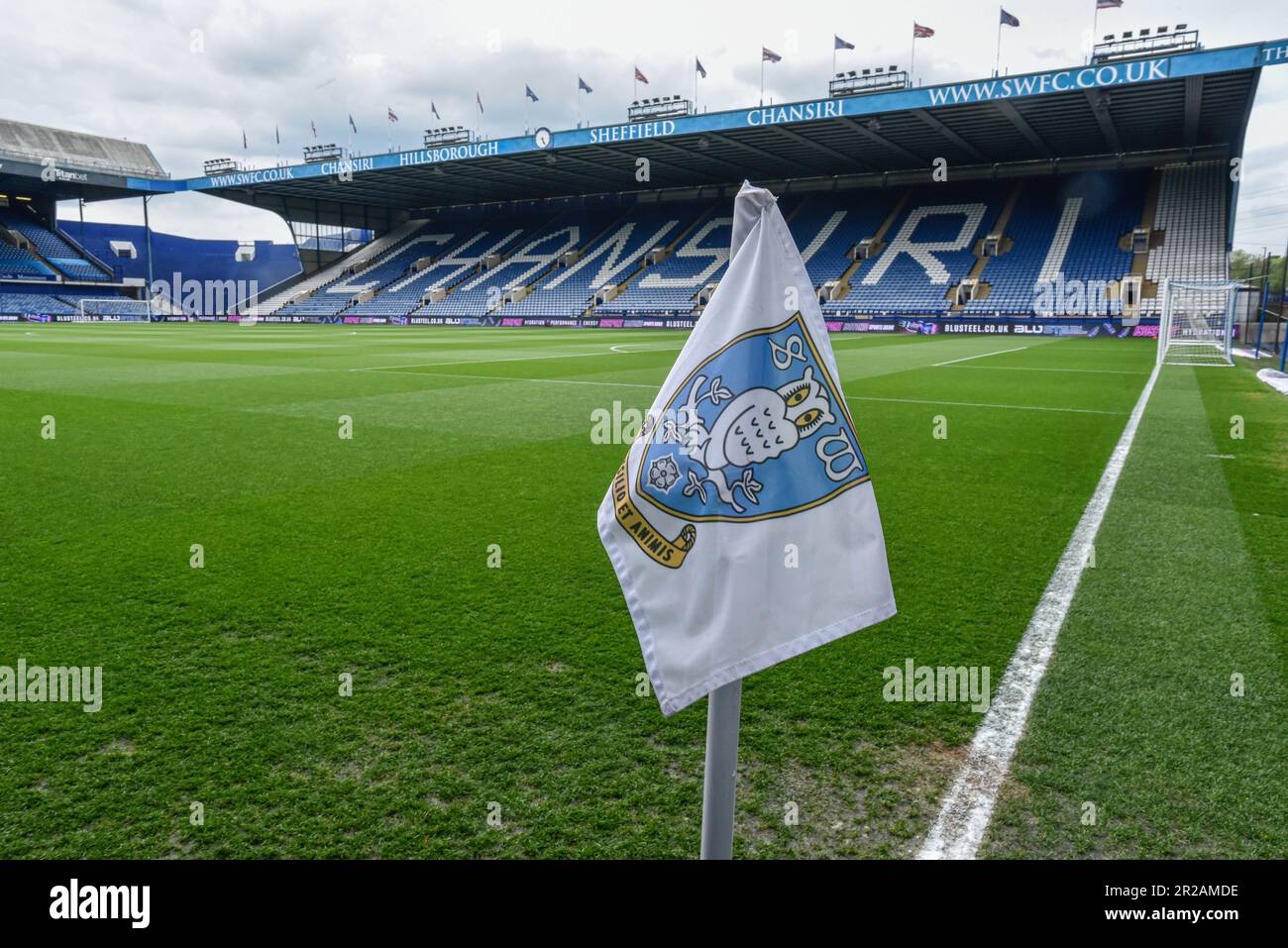 Hillsborough stadium pitch view hi-res stock photography and images - Alamy