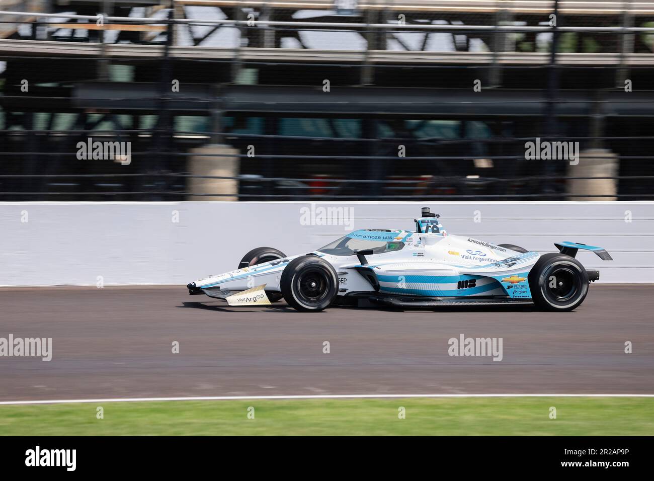 INDIANAPOLIS, INDIANA - MAY 17: IndyCar driver Augustin Canapino (78 ...