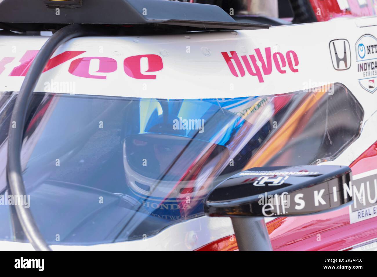 INDIANAPOLIS, INDIANA - MAY 17: IndyCar driver Katherine Legge waits in ...
