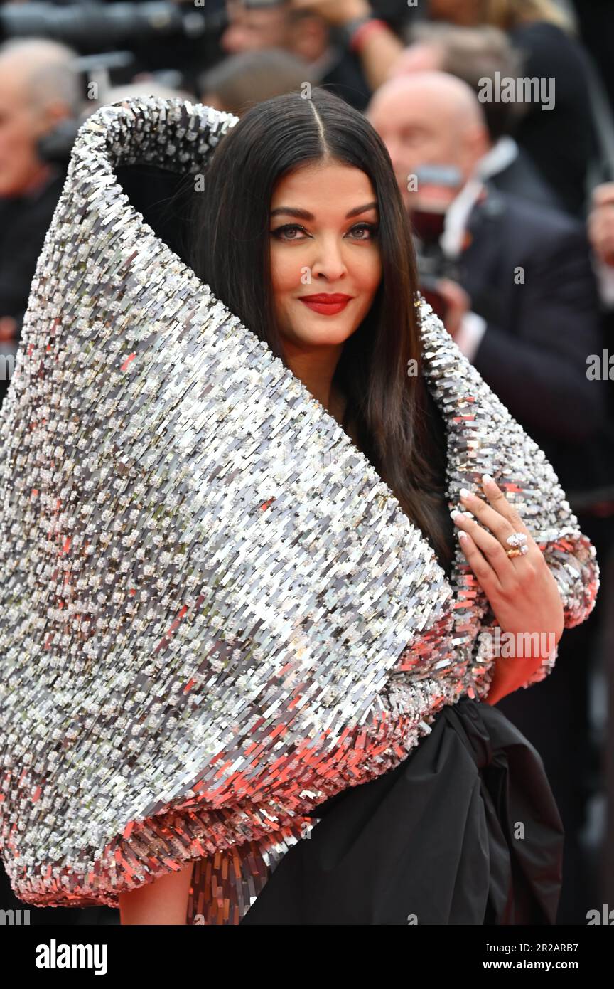 Cannes, France. 18th May, 2023. CANNES, FRANCE. May 18, 2023: Aishwarya ...