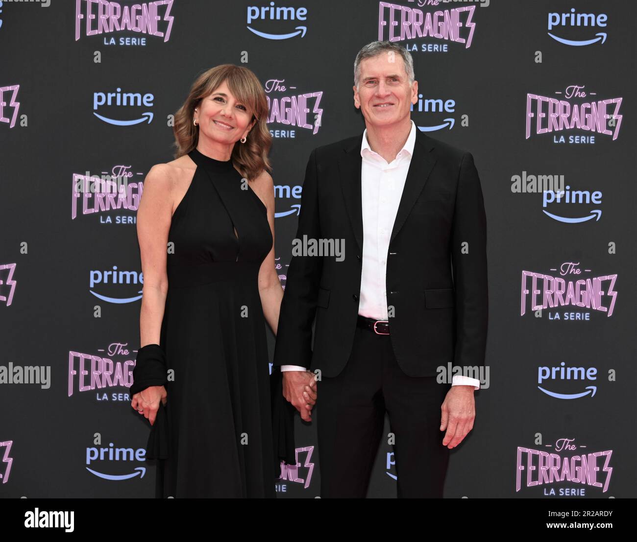 Milan, Italy. 18th May, 2023. Milano, Italy THE FERRAGNEZ LA SERIE S2 ...