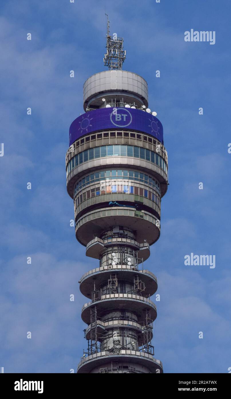 A general view of the BT Tower in central London. The telecoms giant BT ...