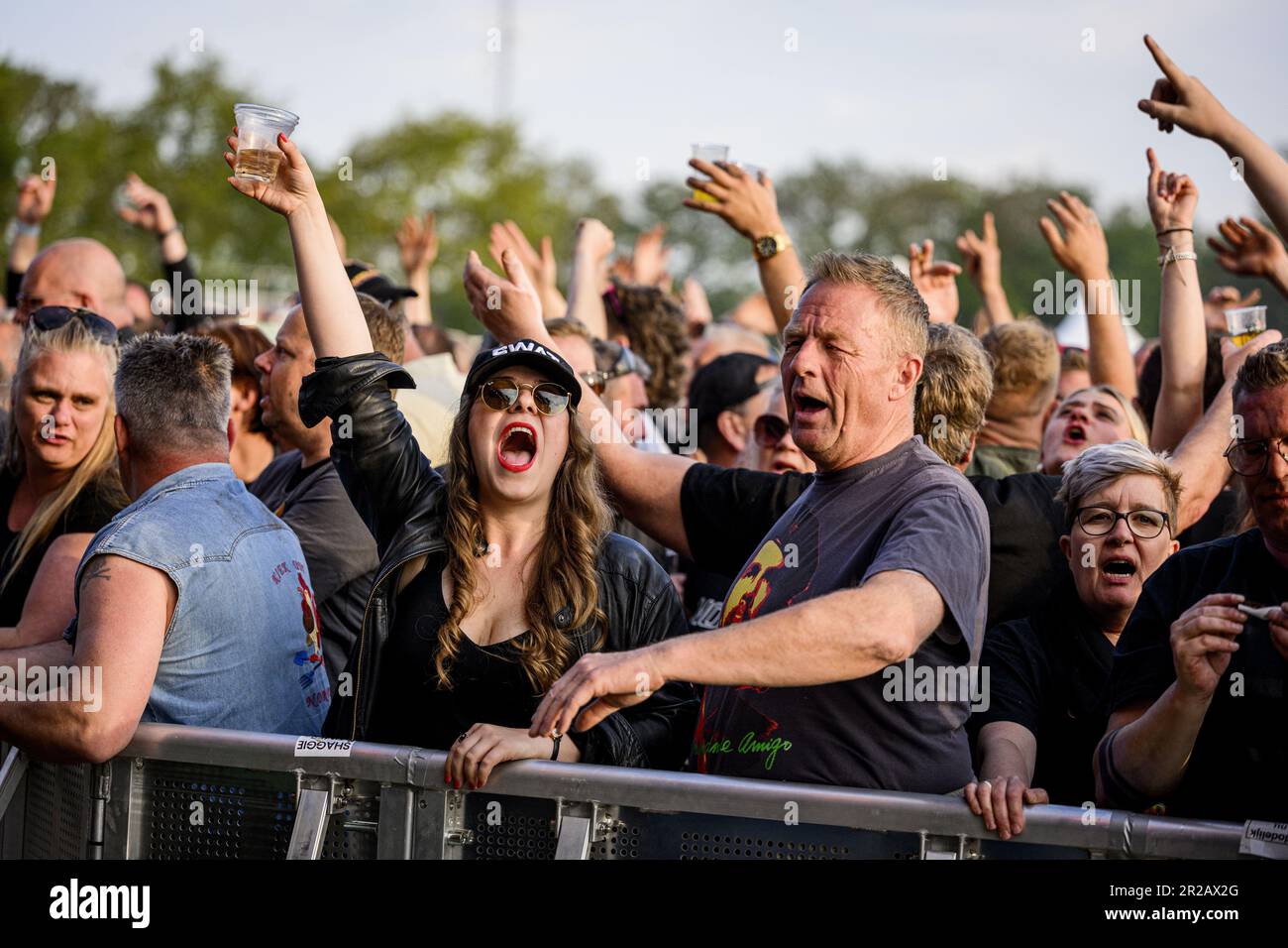 LOCHEM - Fans during the performance of the Achterhoekse dialect band ...
