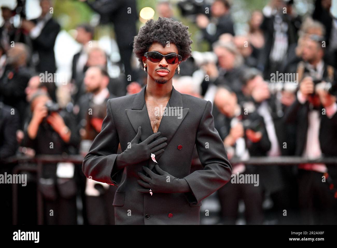 Cannes, France. 18th May, 2023. Alton Mason attending the premiere of ...