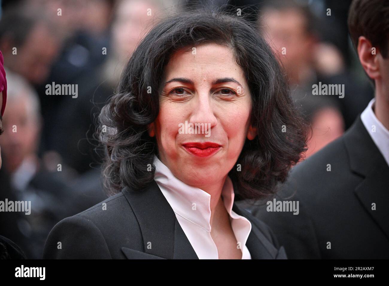 Cannes, France. 18th May, 2023. Rima Abdul Malak attending the premiere ...