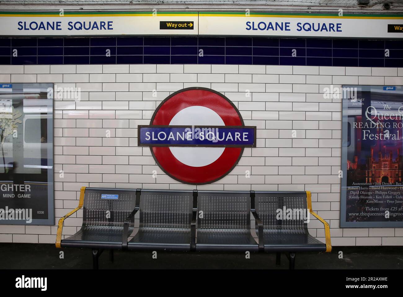 Sloane square underground station hi-res stock photography and images ...