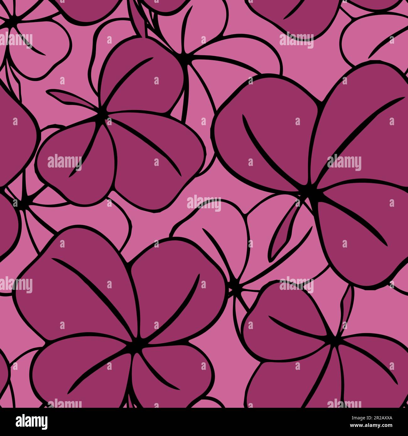 Purple clovers hi-res stock photography and images - Alamy
