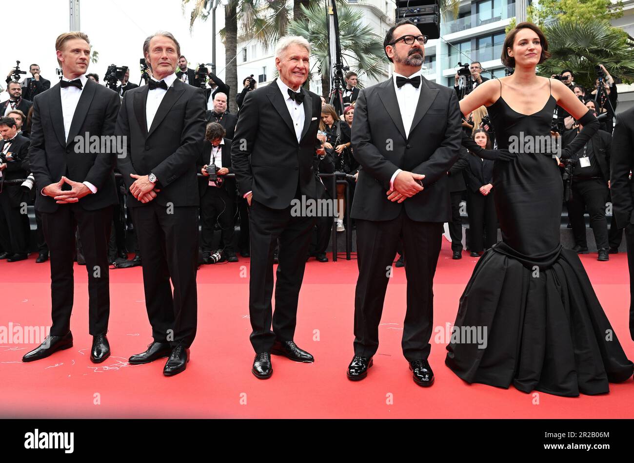 Cannes, France. 18th May, 2023. Danish actor Mads Mikkelsen, British ...