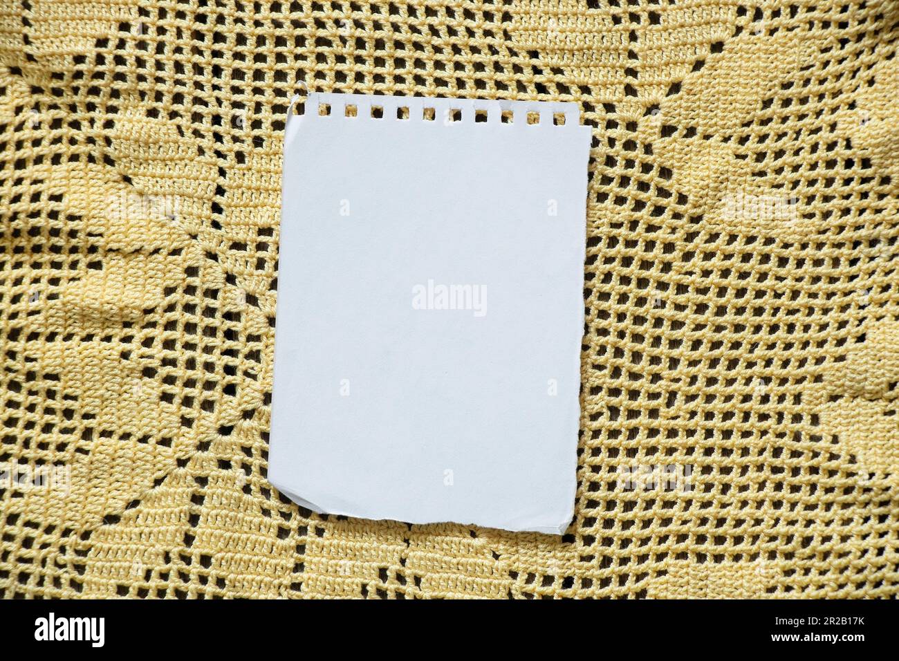 Notepad blank sheet hi-res stock photography and images - Alamy