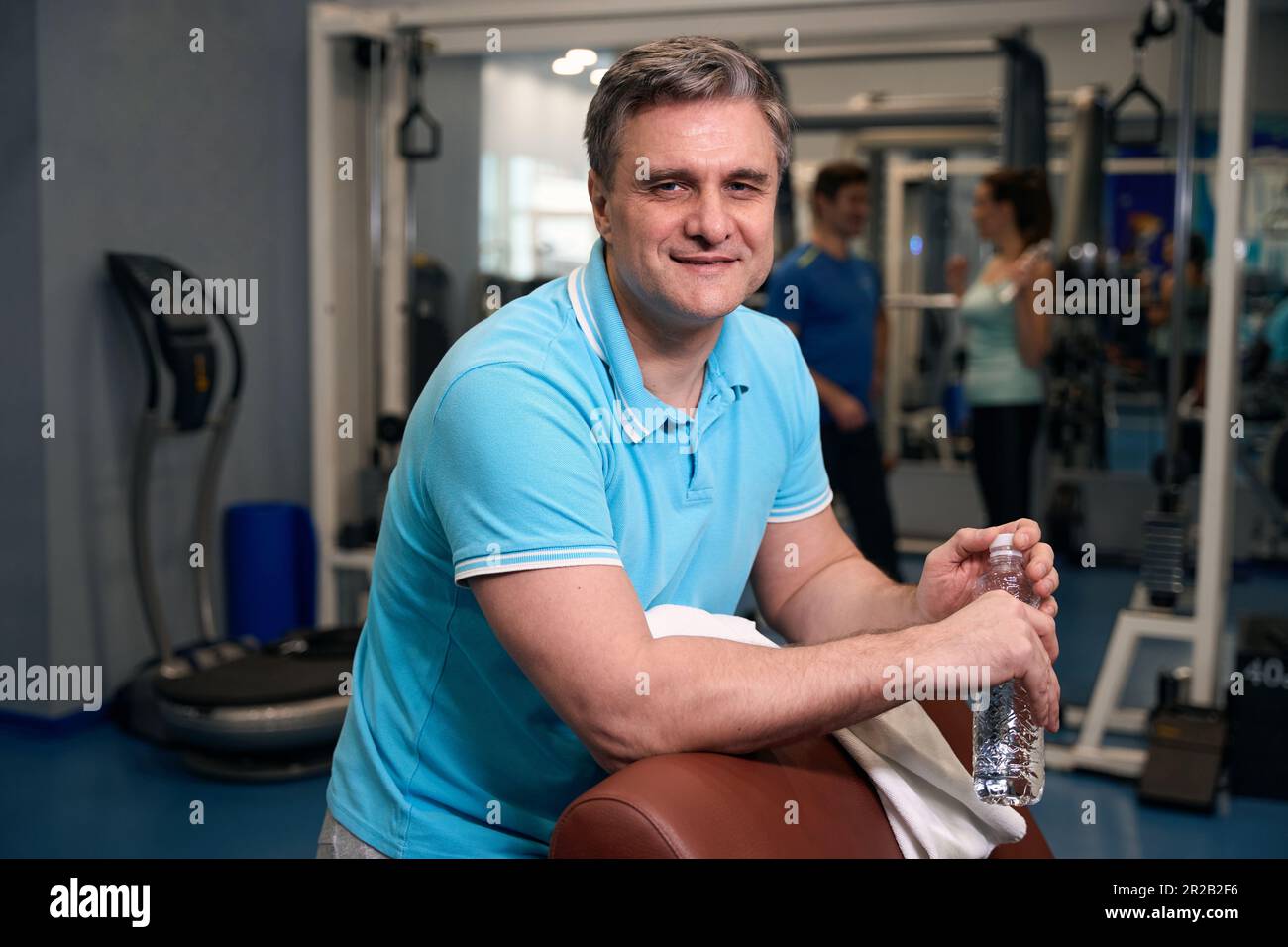 Mature gym goer hi-res stock photography and images - Alamy