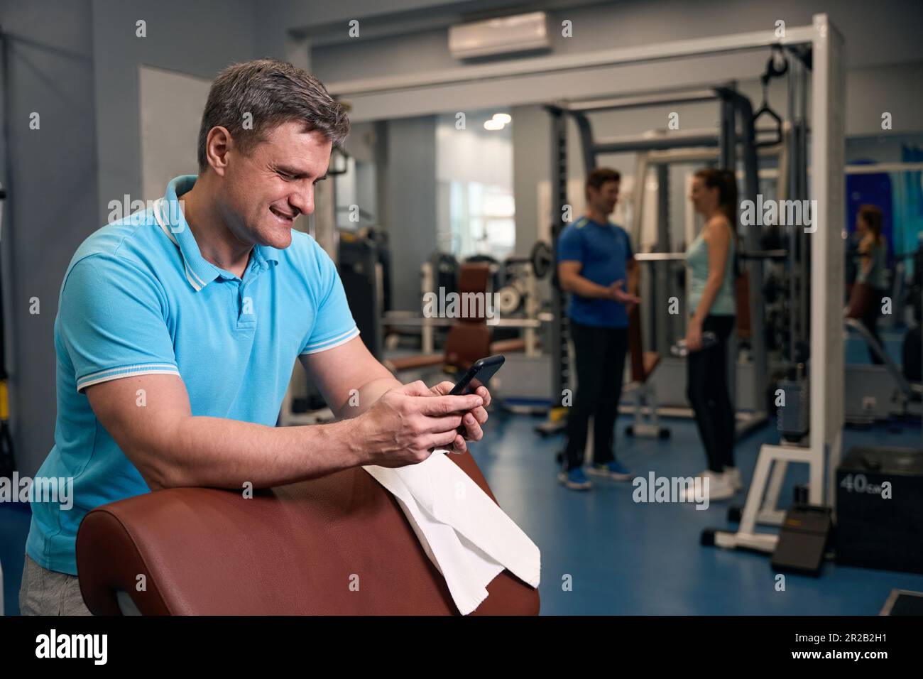 Gym goer hi-res stock photography and images - Alamy