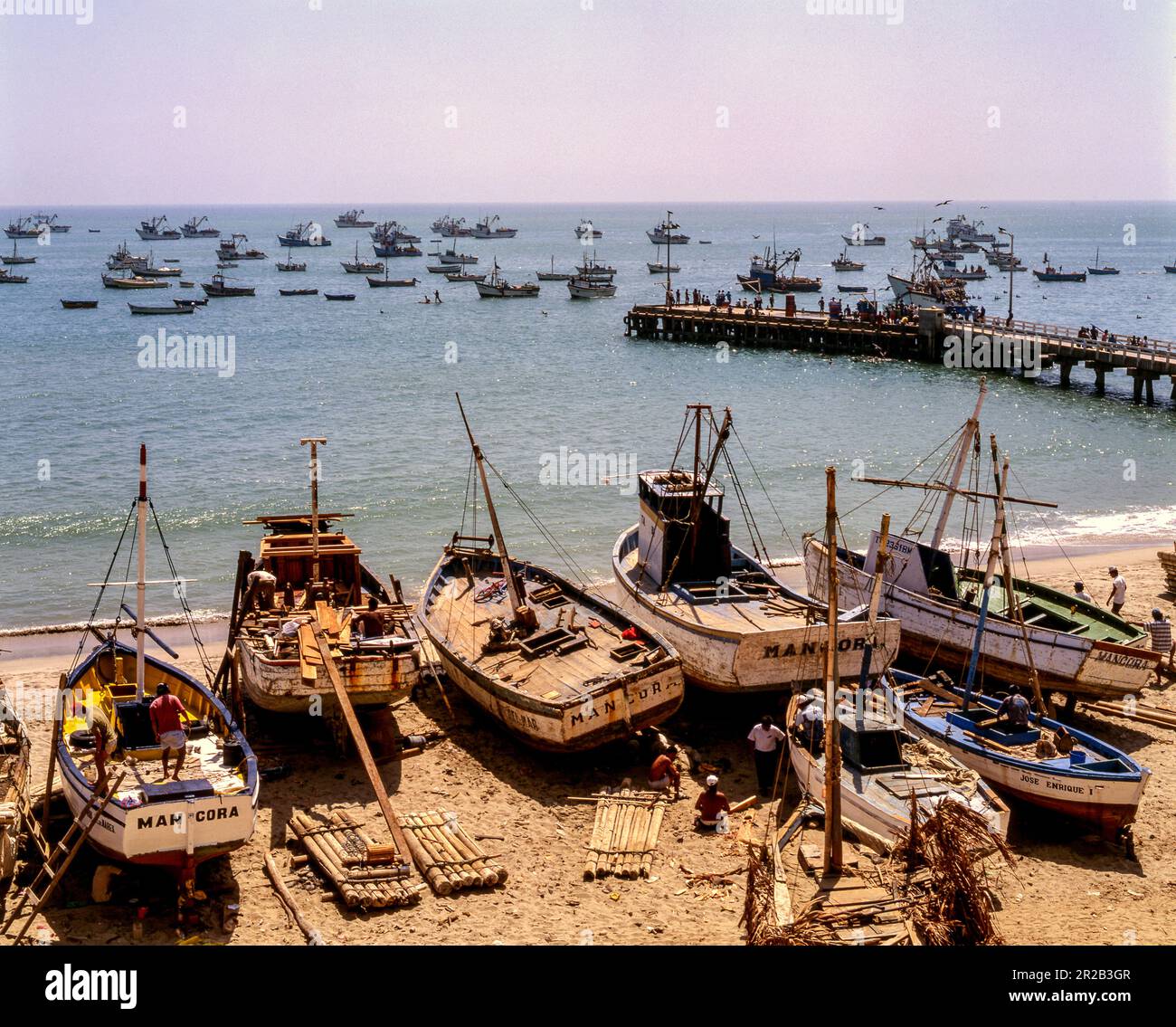 Mancora port hi-res stock photography and images - Alamy