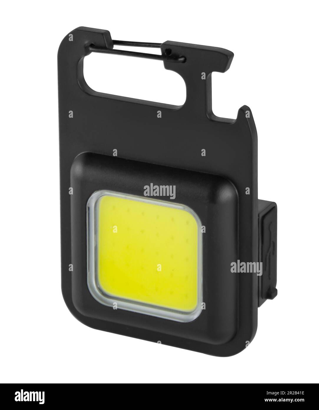 LED headlamp white background in insulation Stock Photo - Alamy