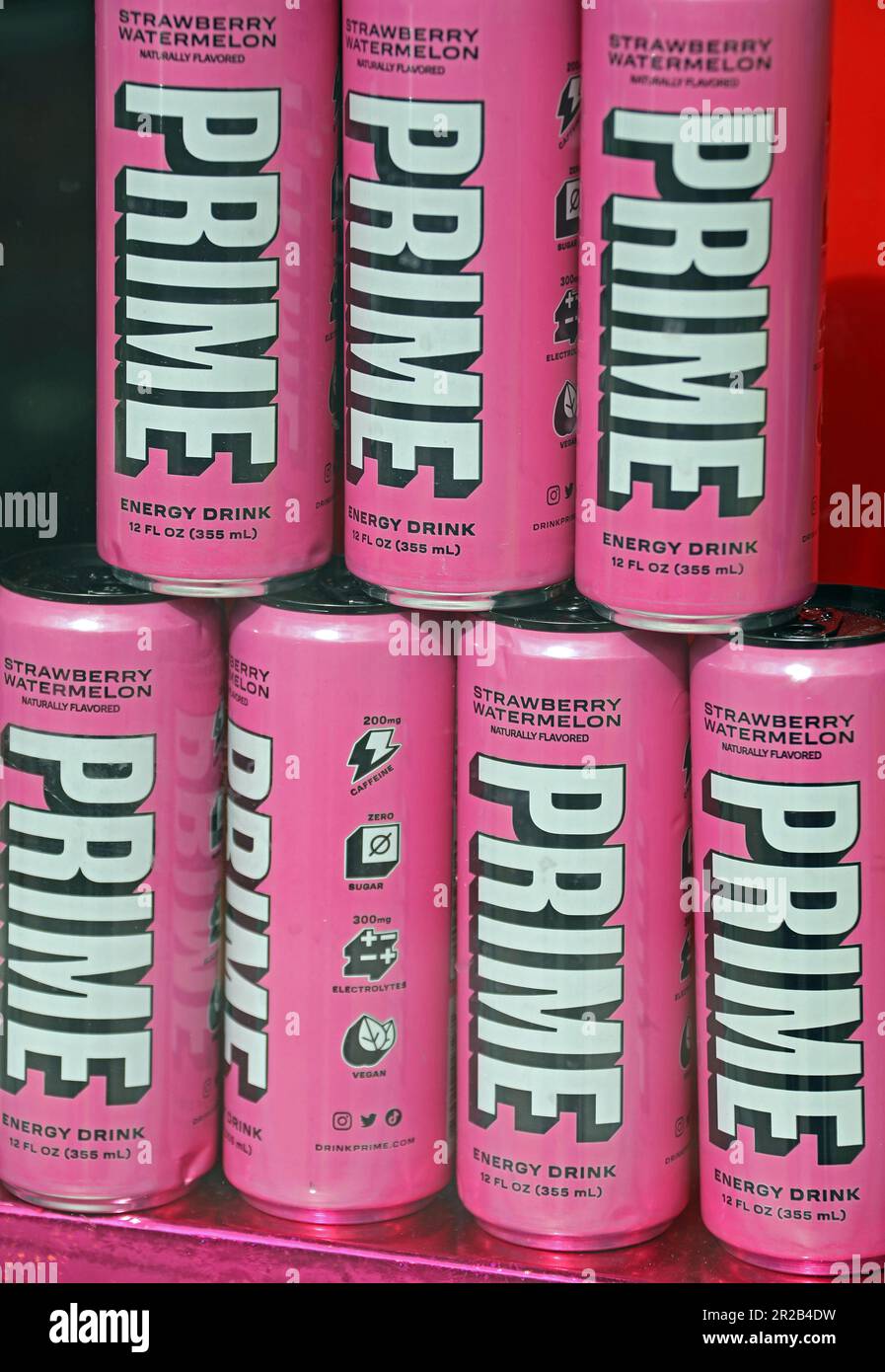 Prime hydration energy drink hi-res stock photography and images - Alamy