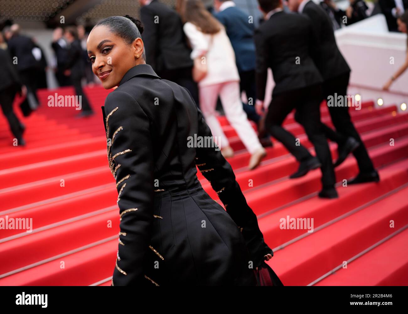 Kat Graham poses for photographers upon arrival at the premiere of the ...