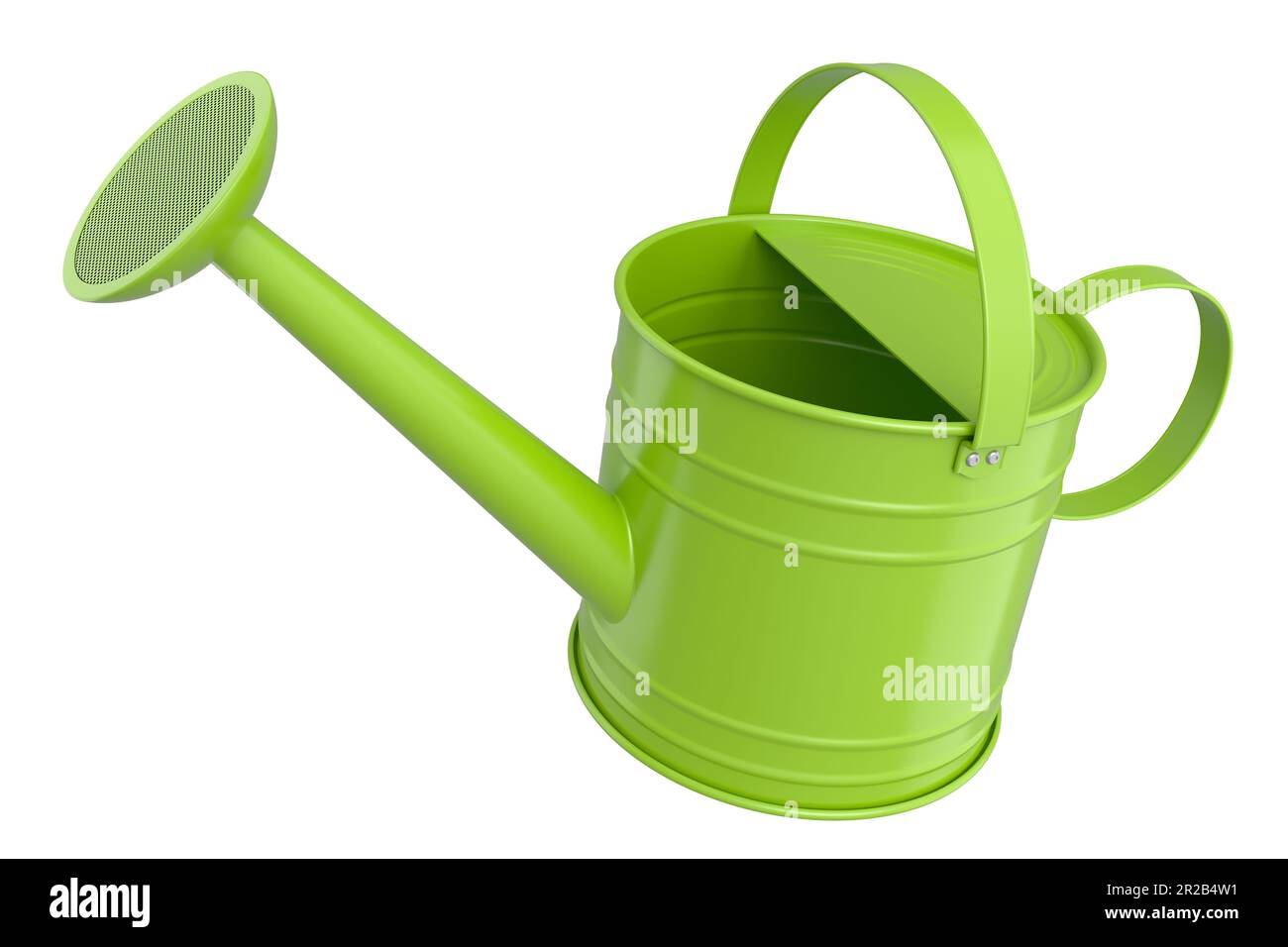 Watering can isolated on a white background. 3d render concept of ...