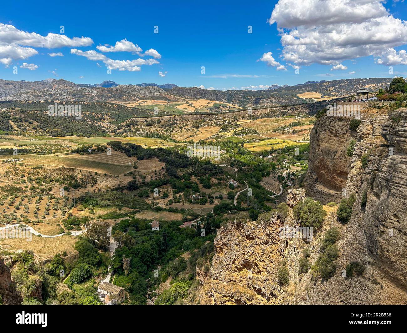 Ronda, Malaga, Spain, Landscape Scenics, Mountains Serrania de Ronda ...