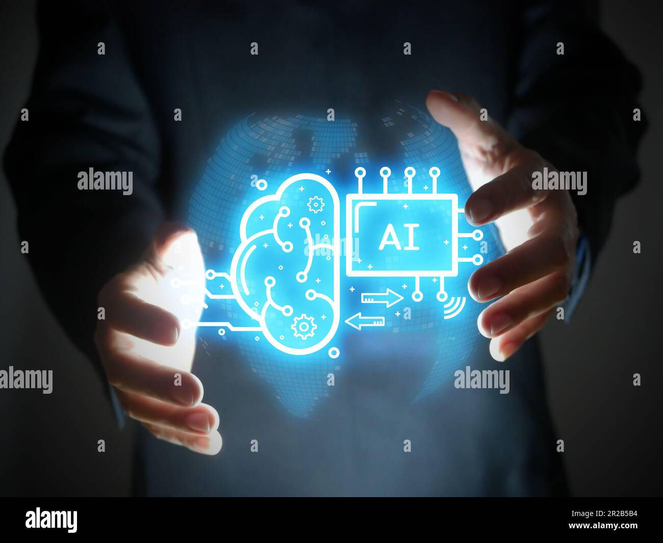 Ai sign in speech hi-res stock photography and images - Alamy